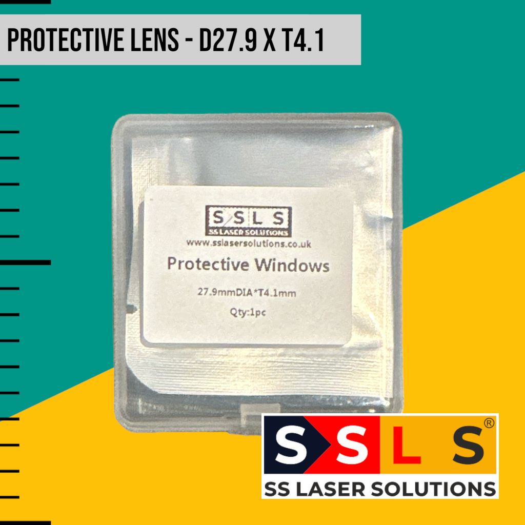 Fiber Laser Protective Lens - Dia 27.9 mm X T: 4.1 mm for Raytools ...