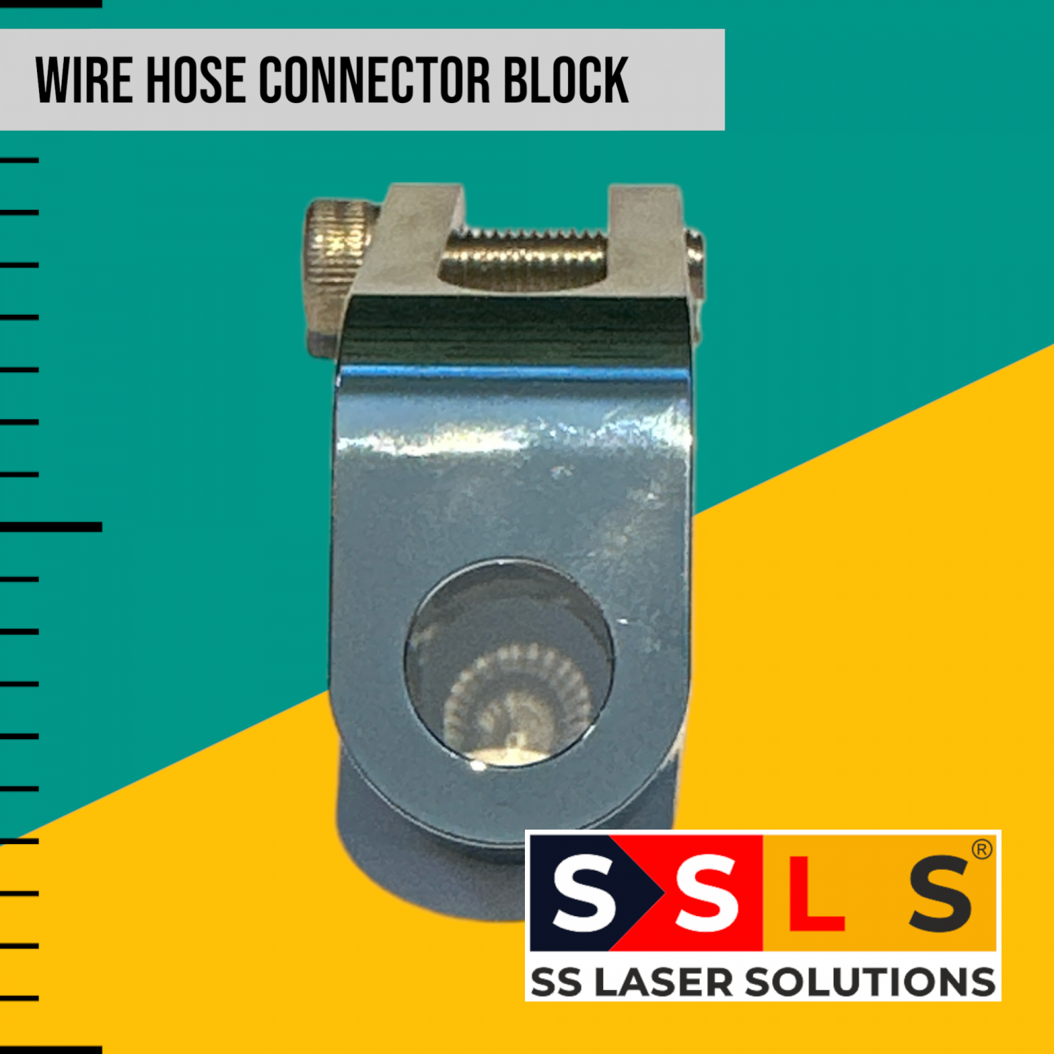 Wire Feeding Hose Connector Block / Bracket - Laser Welding - Shop | SS ...