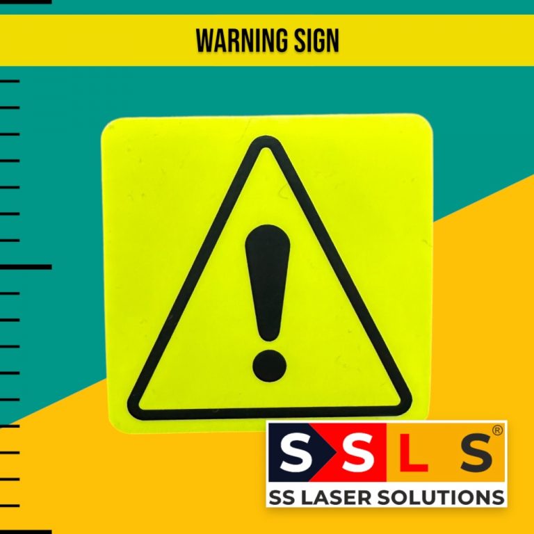 Warning Sticker - Shop | SS Laser Solutions
