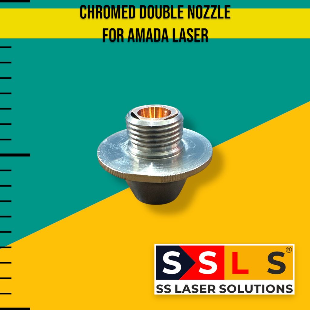 CHROMED DOUBLE NOZZLE Ø7.0 CC - Shop | SS Laser Solutions